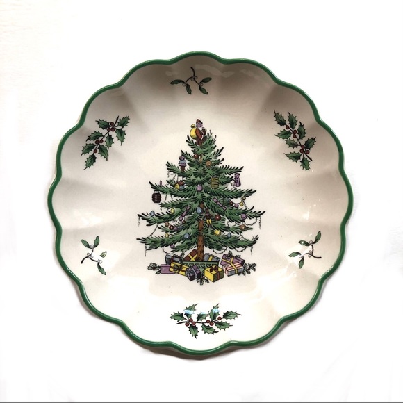 Spode | Dining | Spode Christmas Tree Round Fluted Small Dish | Poshmark